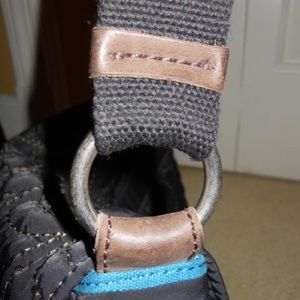 Fossil | Bags | Nwot Key Per Black And Silver Messenger Bag | Poshmark